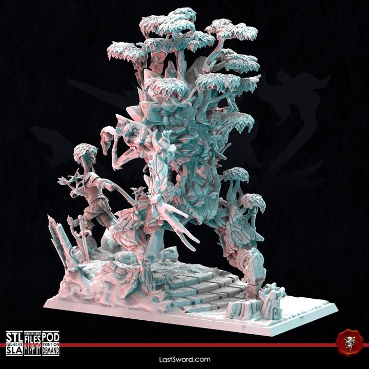 3D Printable Treelord by LastSword Miniatures