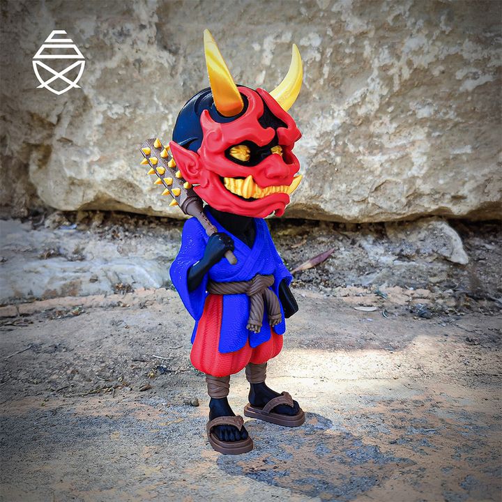 3D Printable Oni chibi by PipeCox