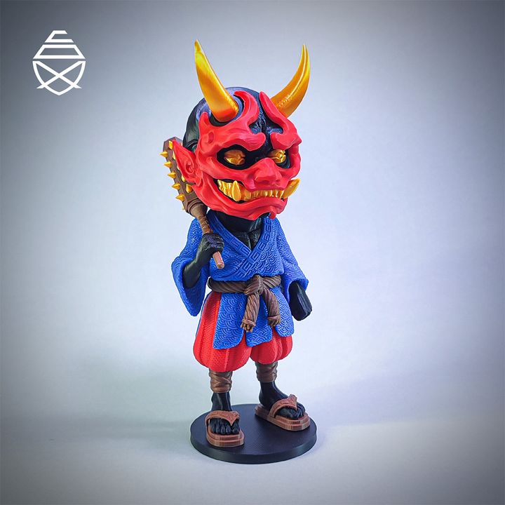 3D Printable Oni chibi by PipeCox