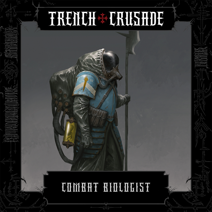 3D Printable Trench Crusade - Combat Biologist - Mercenaries by Factory ...