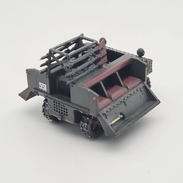 3D Printable Vickers Utility Tractor VLC (Dutch version, KNIL, Interwar ...