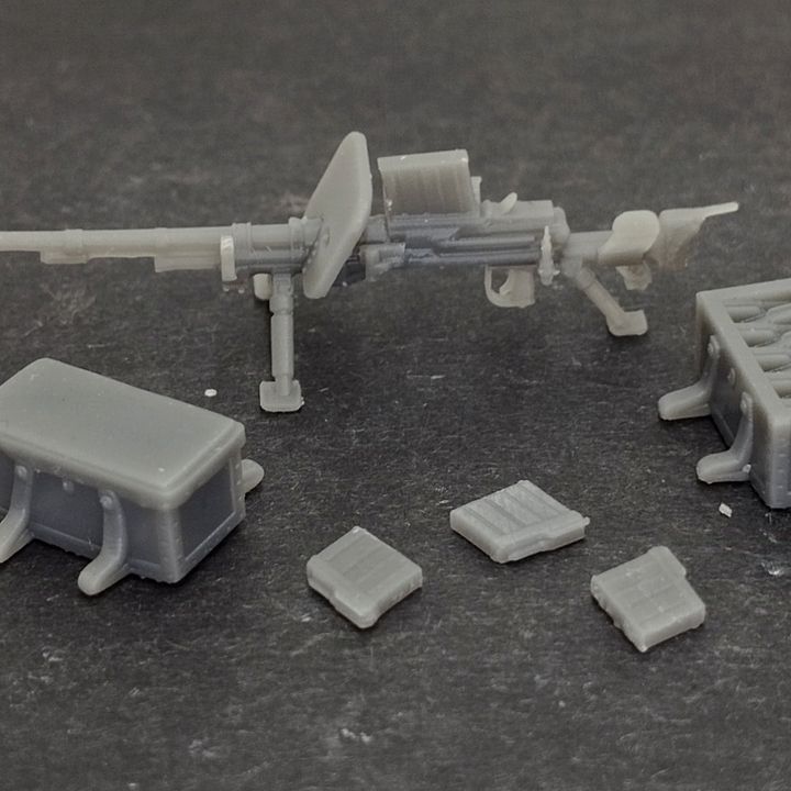 3D Printable 28 mm Japan type 97 anti tank rifle by Studio Grozny