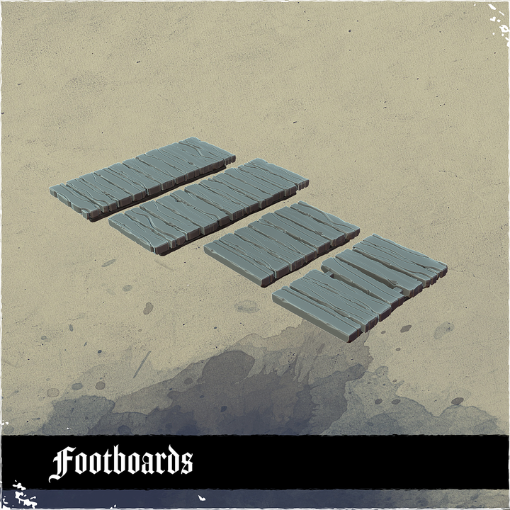 3D Printable Trench Footboards by Multiverse