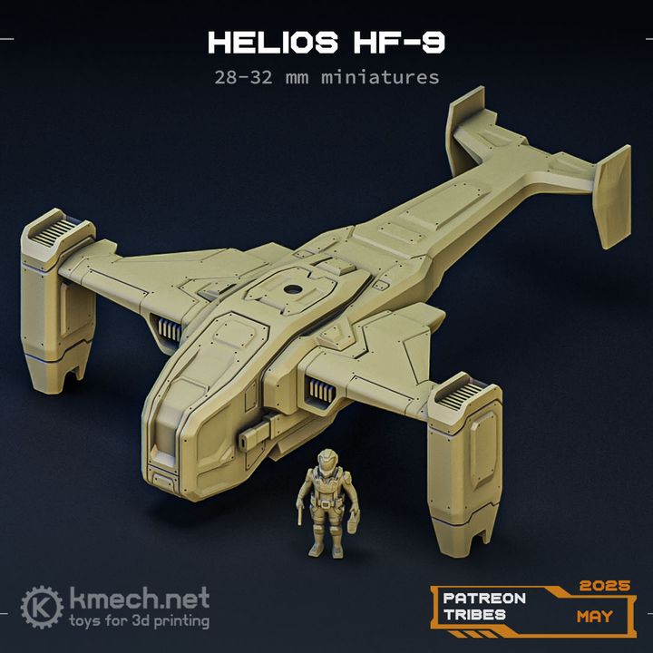 3D Printable HELIOS aircraft by Kmech Mini
