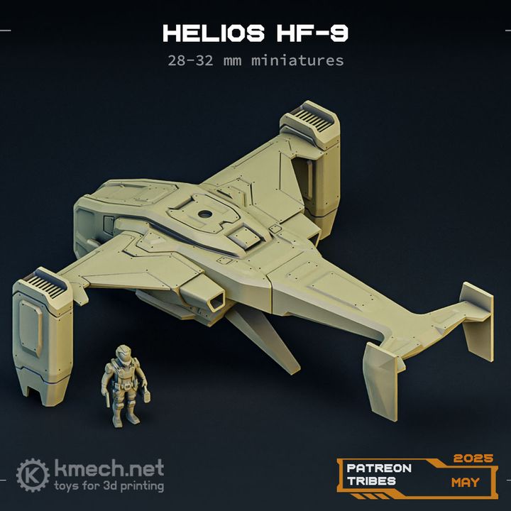 3D Printable HELIOS aircraft by Kmech Mini