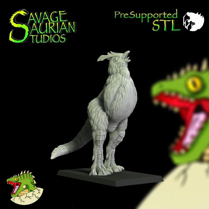 3D Printable Snowskippers by Savage Saurian Studios