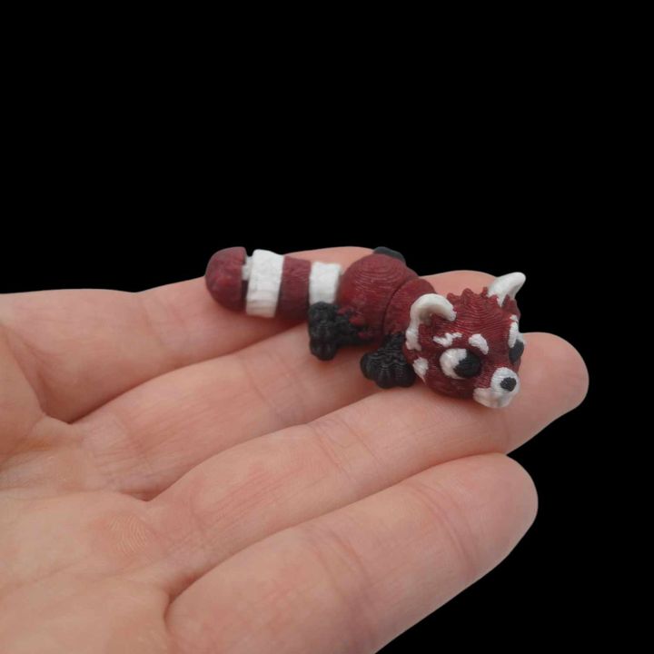 3D Printable 3D Tiny's Red Panda by 3D Tinys Prints
