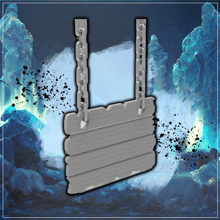 3D Printable Tavern Sign by Galandir's Pit & Cie