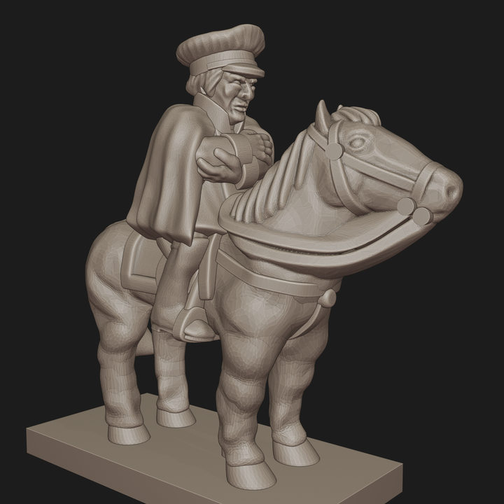 3D Printable 6-15mm Ludwig Yorck von Wartenburg NAP-PR-22 by Turner ...