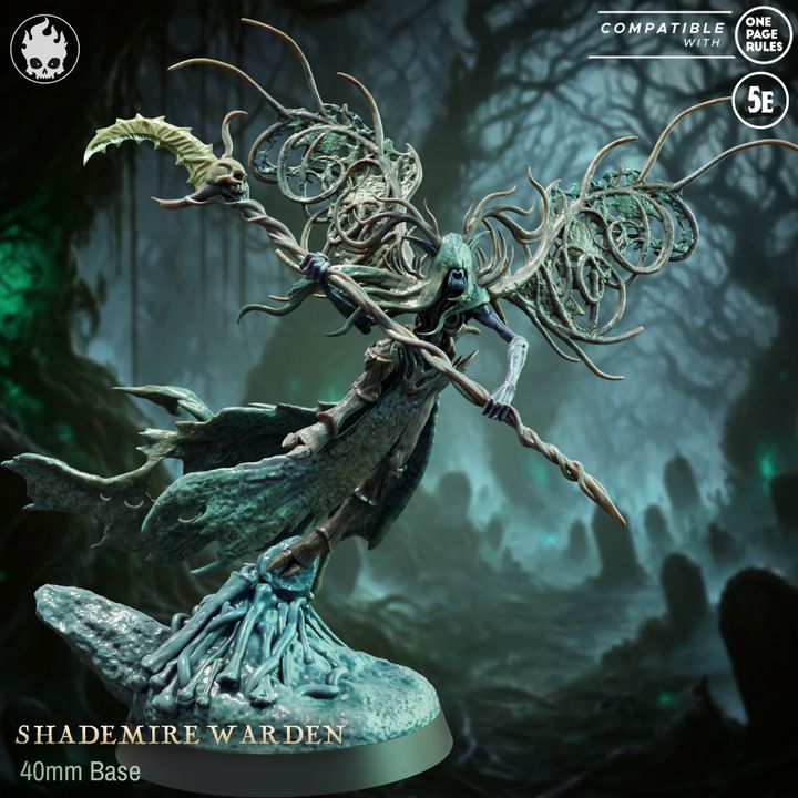 3D Printable Shademire Warden - Presupported by Fleshcraft Studio