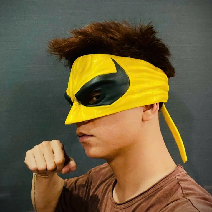 3D Printable Ninja Assassin Eye Mask - Halloween Cosplay by 3DpropsDesigns