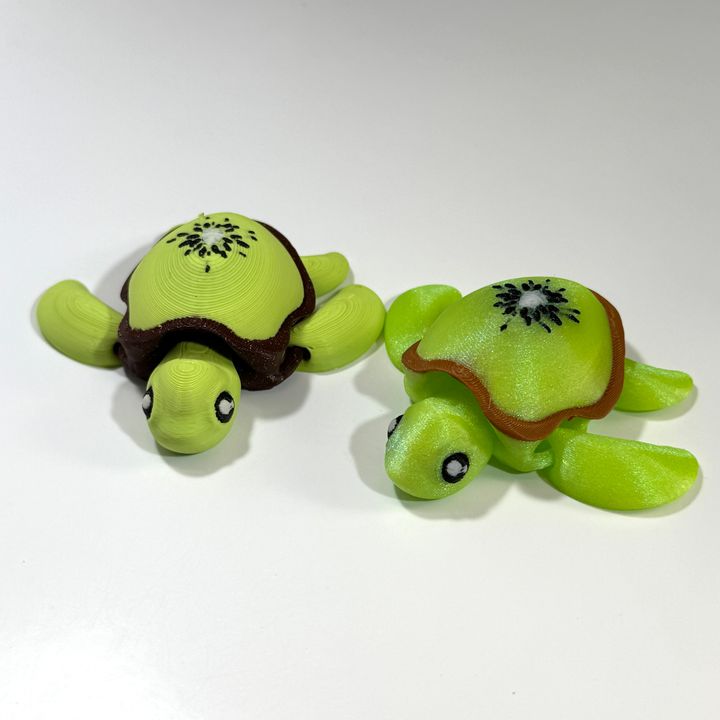 3D Printable Kiwi Turtle by Teal Cat Creative