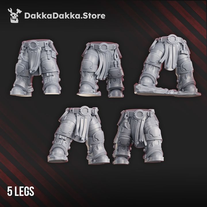 3D Printable Ignisaurus Clan Destroyers (build kit) by dakkadakka.store