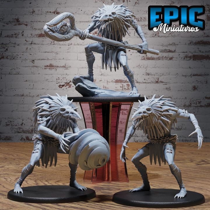 3D Printable Witch Forest Set / Magical Hag & Crone Encounter / Occult ...