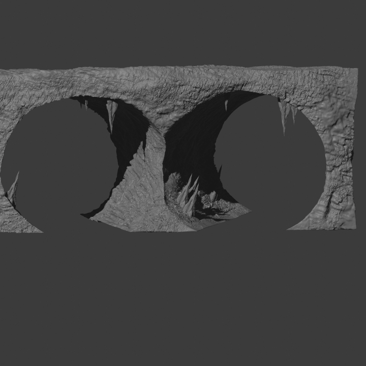 3D Printable Double Archway by Hunter Lowrey