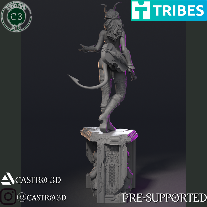 3D Printable The Bard of Elturel NSFW - BG3 Collection Mini 75mm and ...