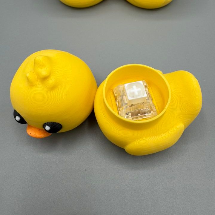 3D Printable Rubber Ducky Collection-- Clicker Fidget, Keychain and ...