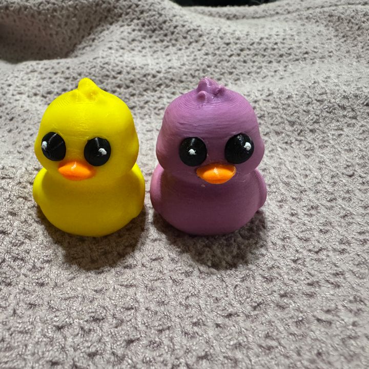 3D Printable Rubber Ducky Collection-- Clicker Fidget, Keychain and ...