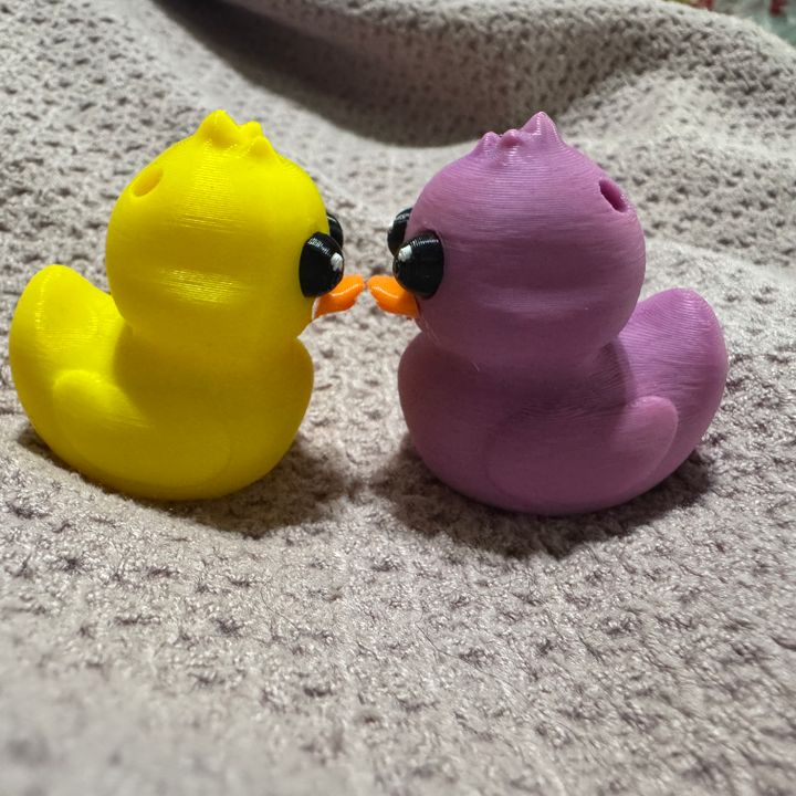 3D Printable Rubber Ducky Collection-- Clicker Fidget, Keychain and ...