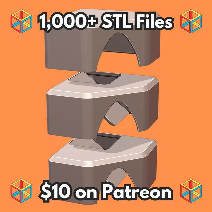 3D Printable Modular Multistory Corner Pet Hide for Small Animals ...