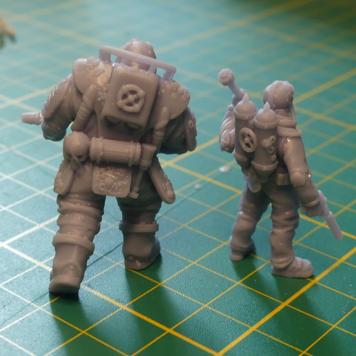 3D Printable CHARYBDIS PELAGIC WANDERERS (Pre-Supported/multiparts) by ...