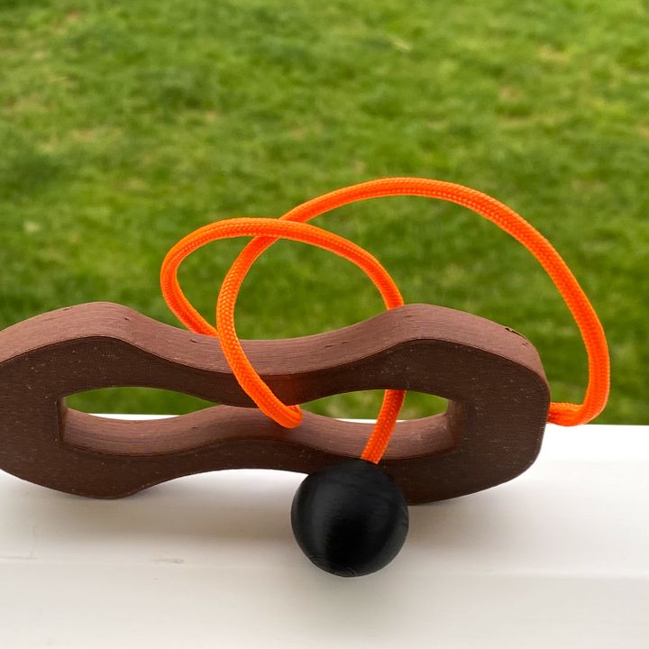 3D Printable Disentanglement Puzzle by Mark Ingle