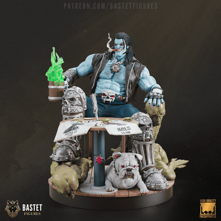 3D Printable Lobo by Bastet Figures