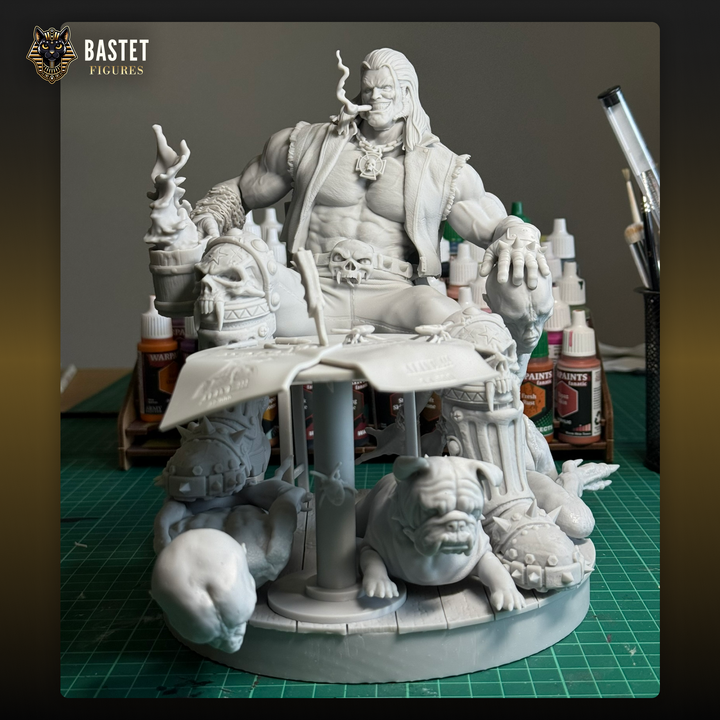 3D Printable Lobo by Bastet Figures