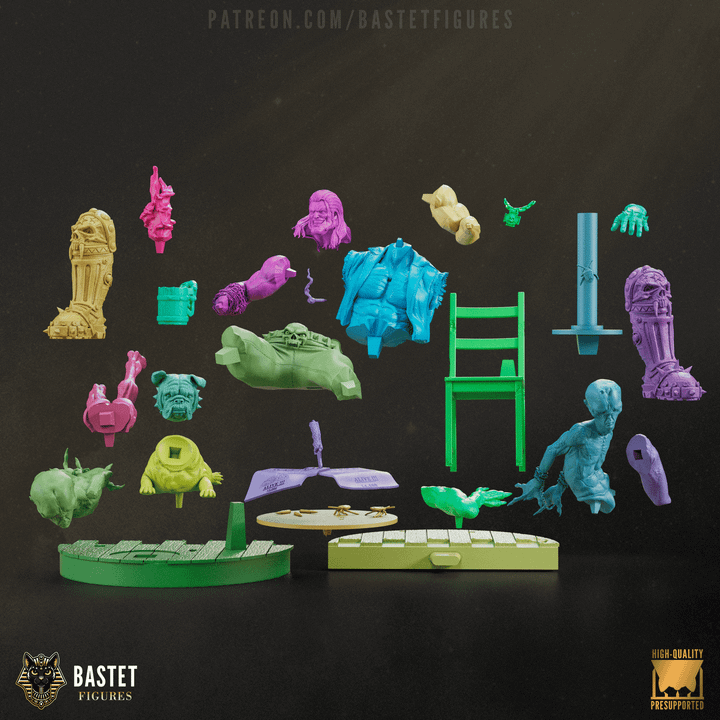 3D Printable Lobo by Bastet Figures