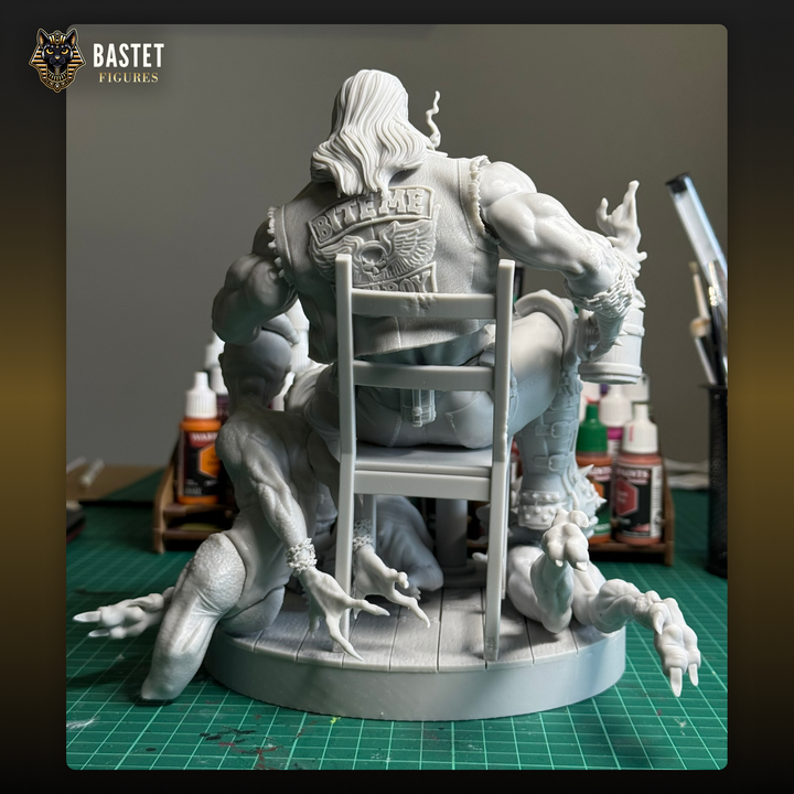 3D Printable Lobo by Bastet Figures