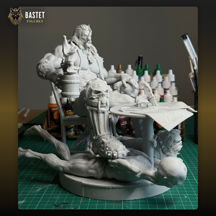 3D Printable Lobo by Bastet Figures