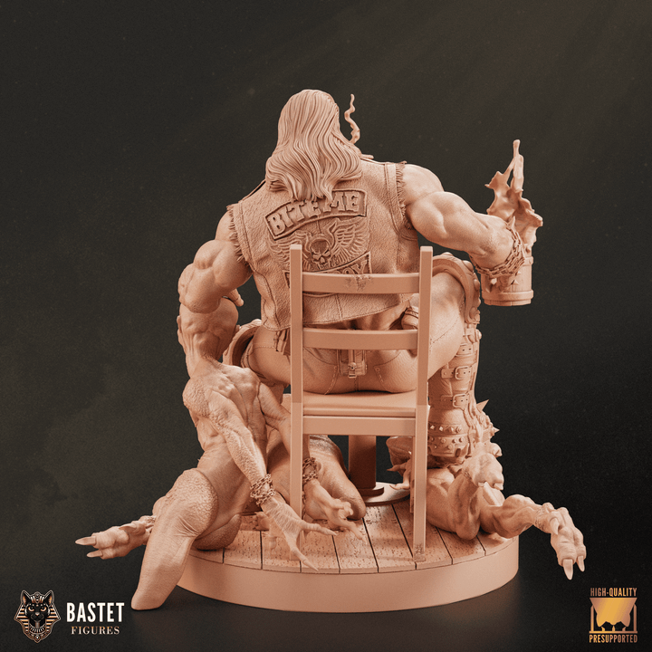 3D Printable Lobo by Bastet Figures