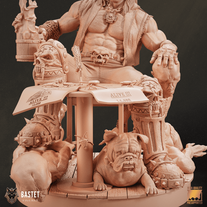 3D Printable Lobo by Bastet Figures