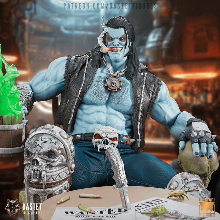 3D Printable Lobo by Bastet Figures