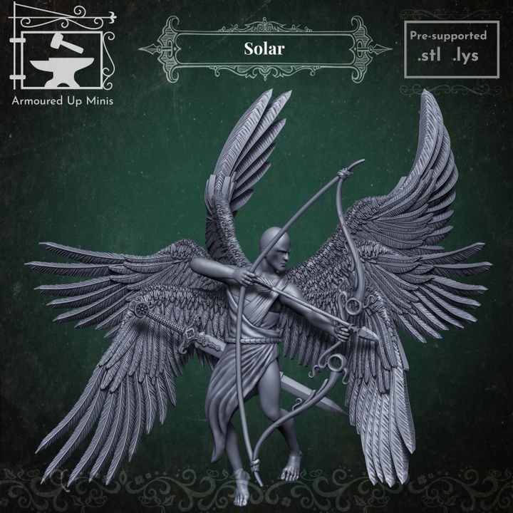 3D Printable Solar by Armoured Up Minis