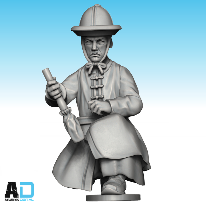 3D Printable Ming Empire War-Wagon (Pian Xiang Che) by Wargames Atlantic