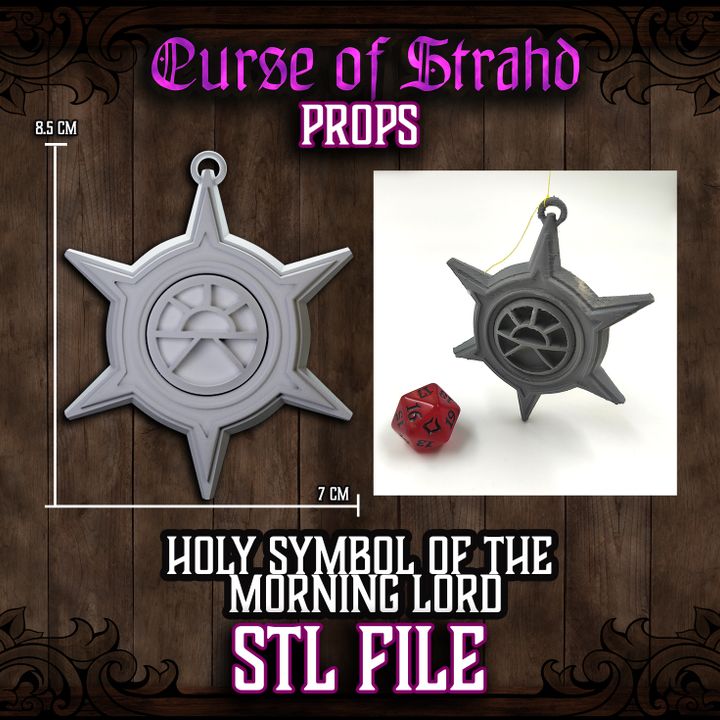 3D Printable Curse of Strahd 8+ 3D Printable Props Set - Sunsword ...