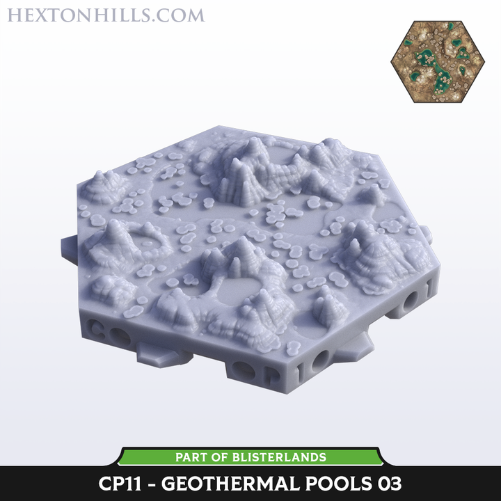 3D Printable Hexton Hills Blisterlands by Hexton Hills