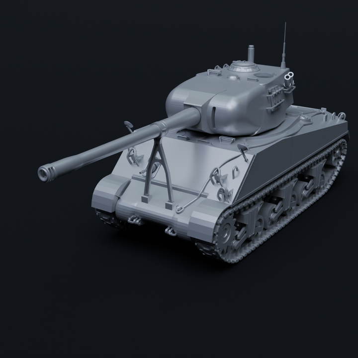 3D Printable Yugoslav SO 122 tank by The Military Industrial Complex