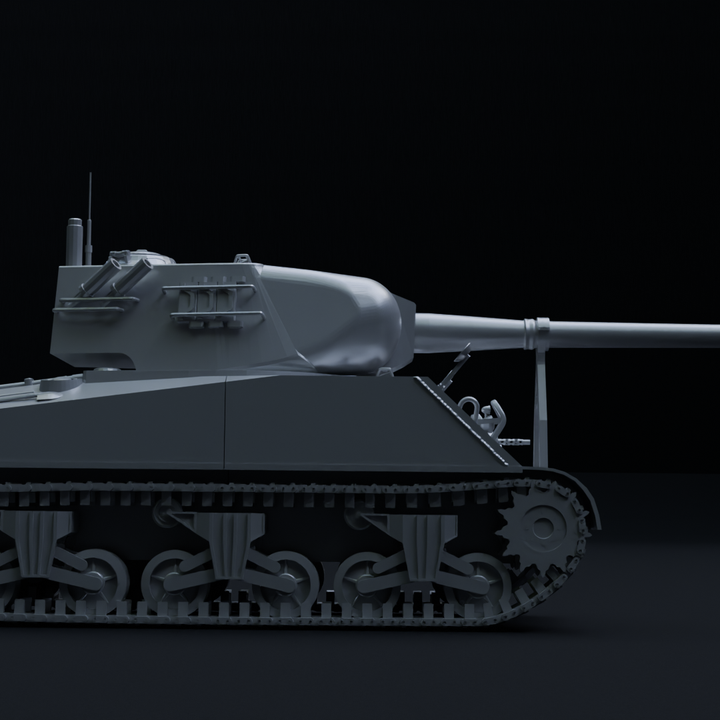 3D Printable Yugoslav SO 122 tank by The Military Industrial Complex