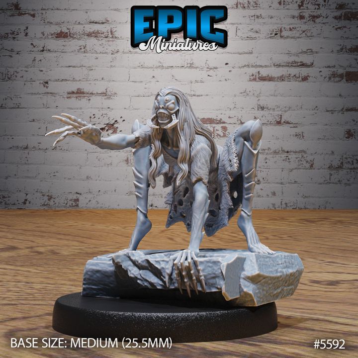 3D Printable Spider Hag Set / Arachnid Witch / Drider Wizard Beast ...