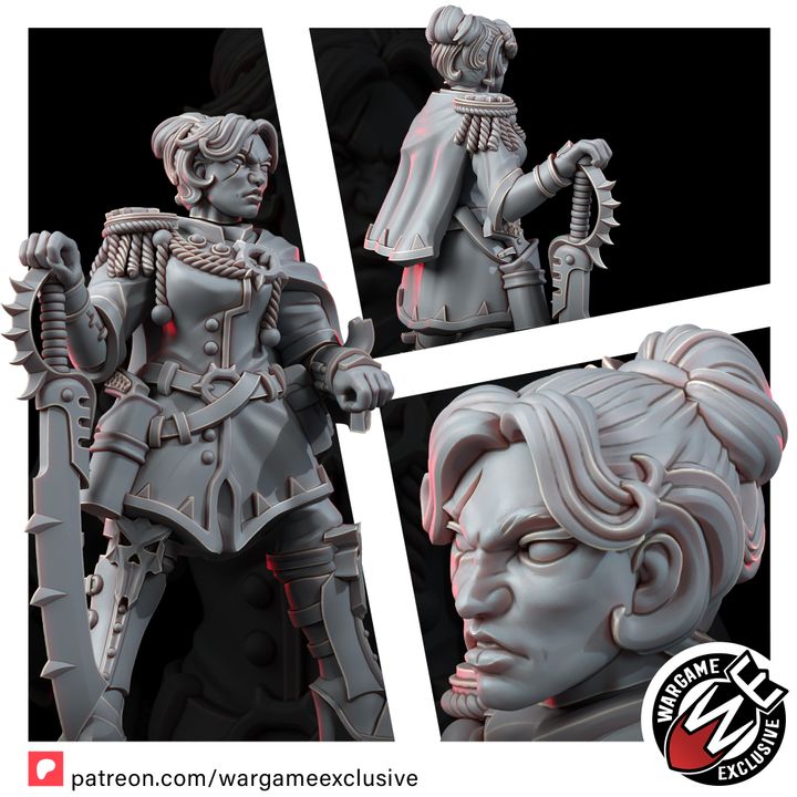 3D Printable RENEGADES OF PAIN OBLITERATION FLEET HONOURED COMMANDER by ...