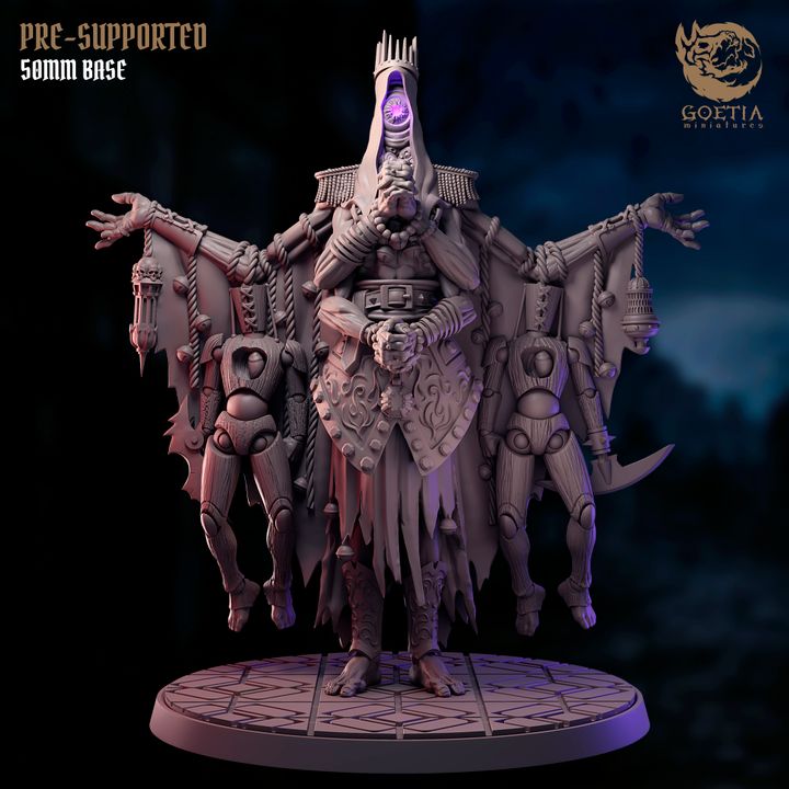 3D Printable Lord of Puppets - Complete Set by Goetia Miniatures