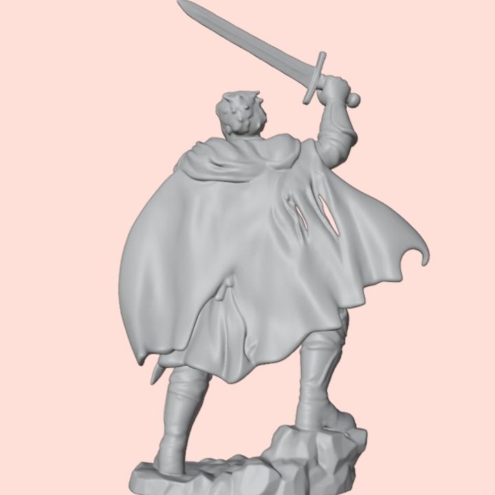 3D Printable Valenor, Blade of the Covenant by Fantasy Figures