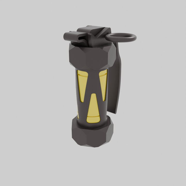 3D Printable G23 Stun Grenade / Prop Gadget Fun Military Airsoft ...