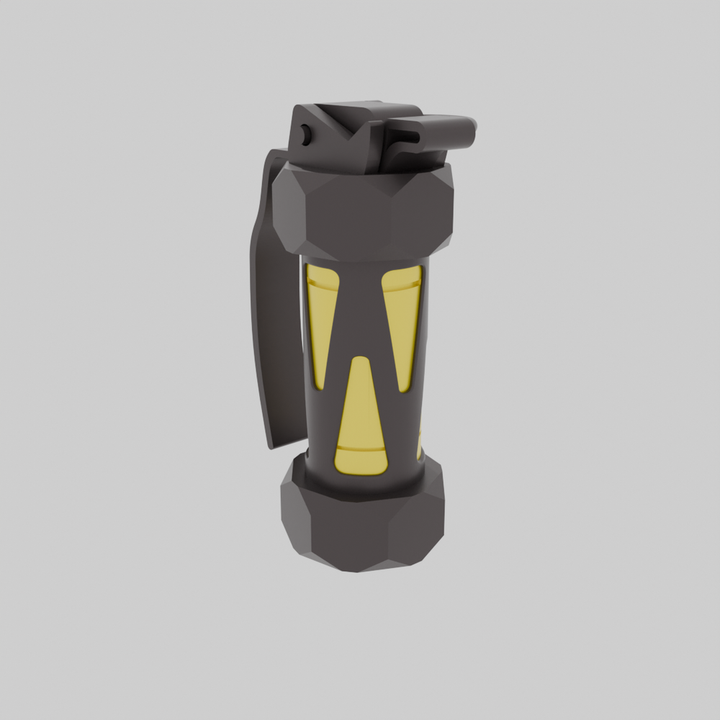 3D Printable G23 Stun Grenade / Prop Gadget Fun Military Airsoft ...