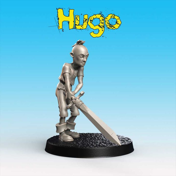 3D Printable Hugo by agostini