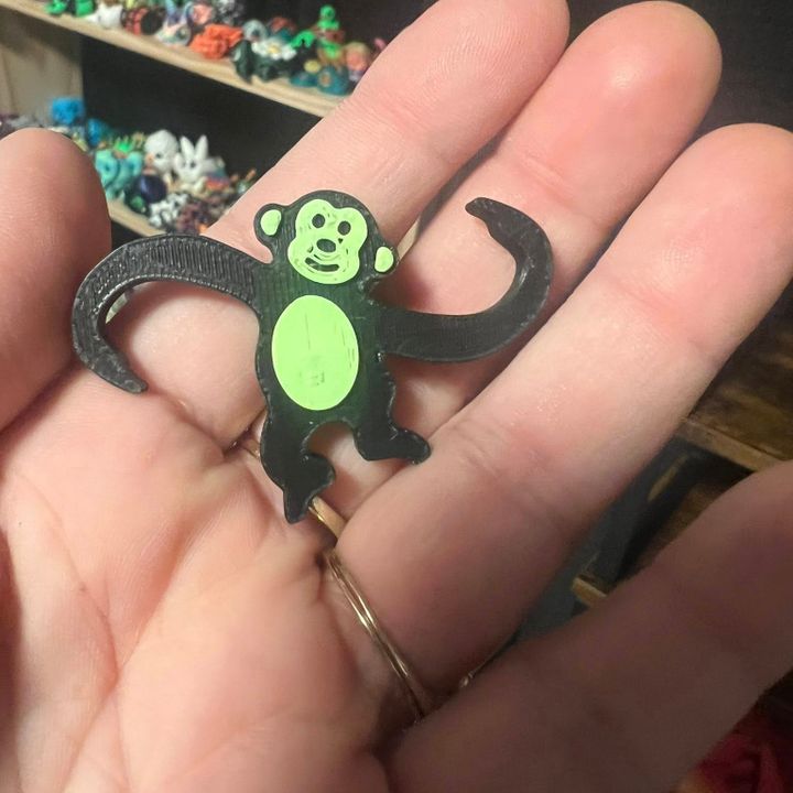 3D Printable Monkey Barrel Buddies!! Fun on the go, and no AMS needed ...
