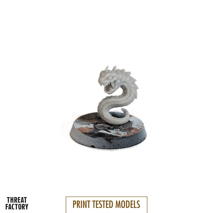 3D Printable Slaad tadpole by Threat Factory