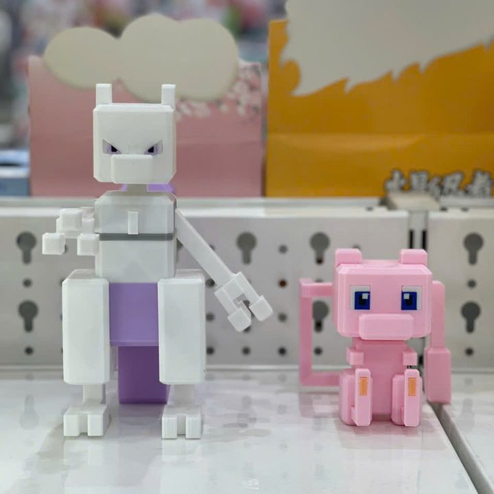 3D Printable Mewtwo Pokemon Multipart by CGCG3d